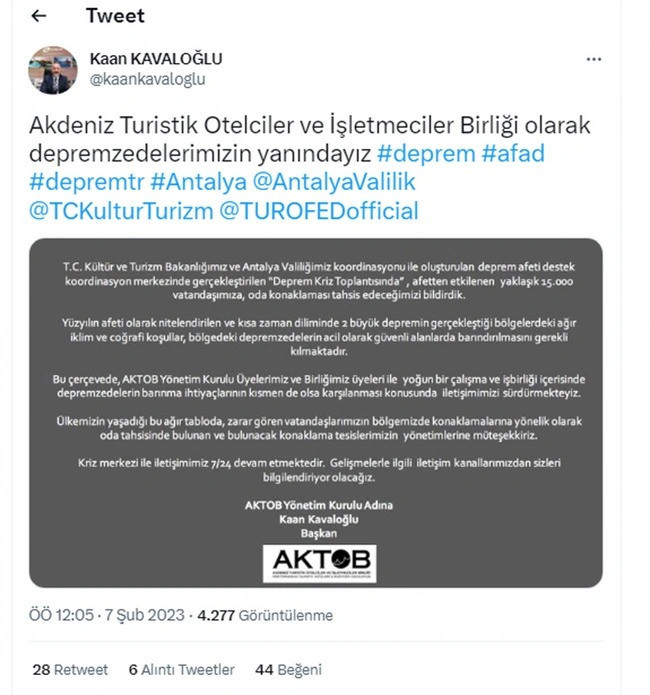 200'ün üzerinde otel kapılarını açtı! İşte depremzedelerin kalabileceği ...