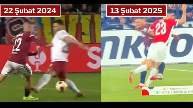 Kaan Ayhan'dan 1 yıl arayla aynı kırmızı kart!