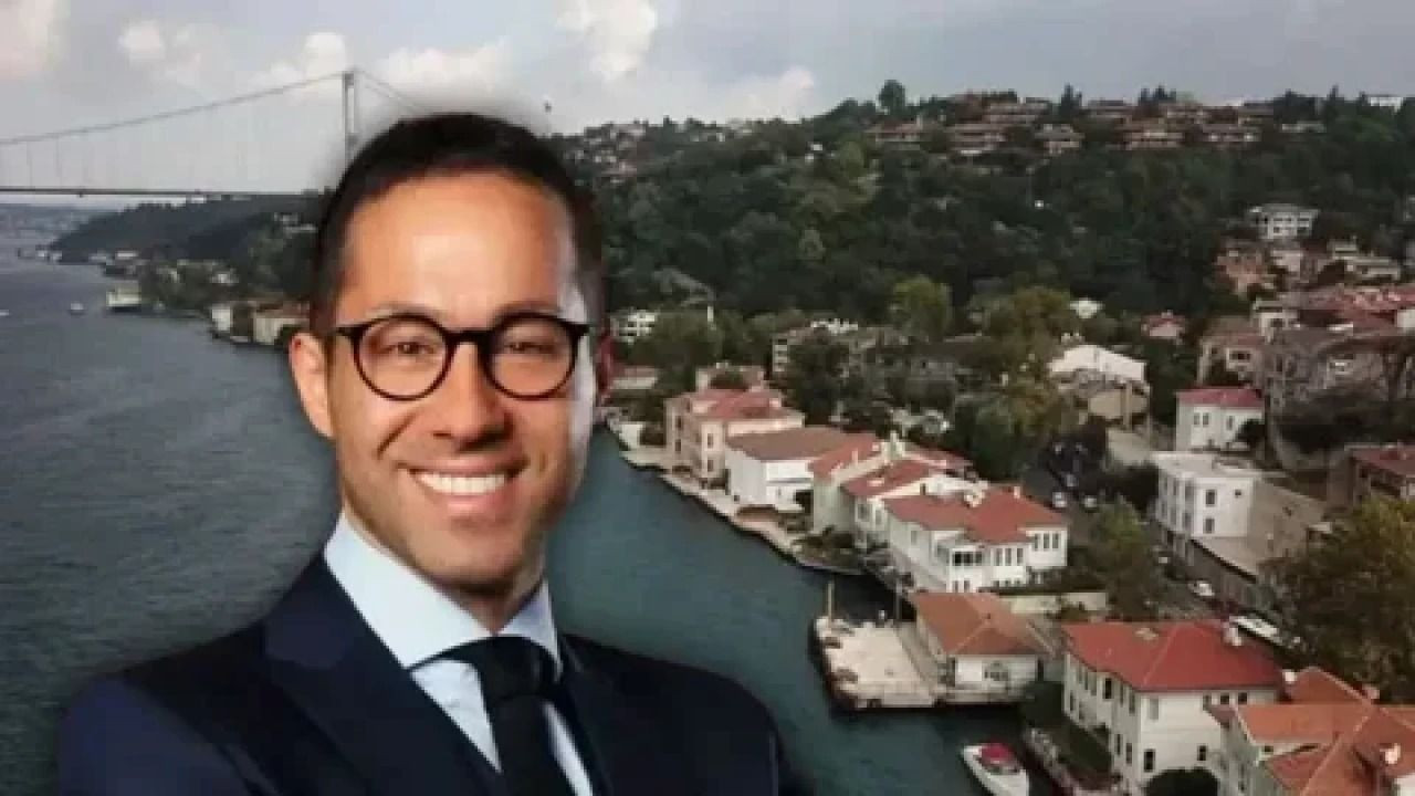 Seks partilerinin yapıldığı yalı görüntülendi! Havuzunda dikkat çeken yazı!